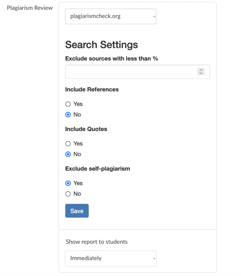 How to get the most out of PlagiarismCheck.org integration with Canvas - Check Plagiarism Blog ...