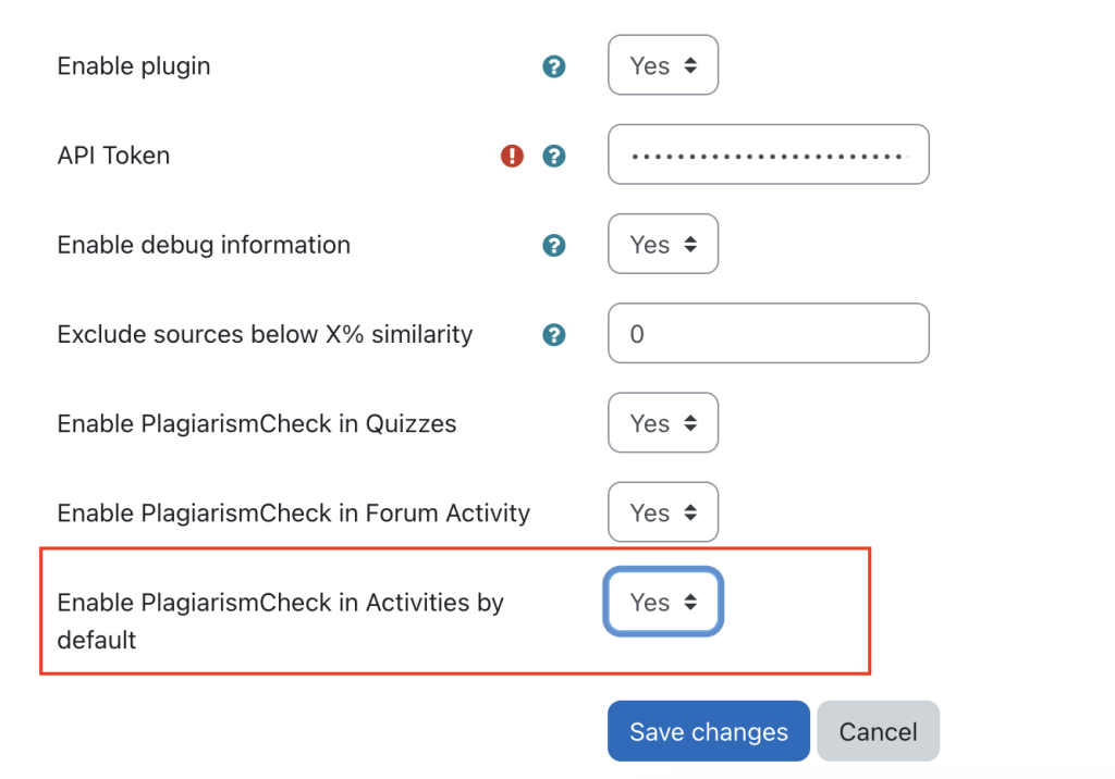 Step-by-step guide on how to integrate PlagiarismCheck.org plugin into Moodle - Check Plagiarism ...