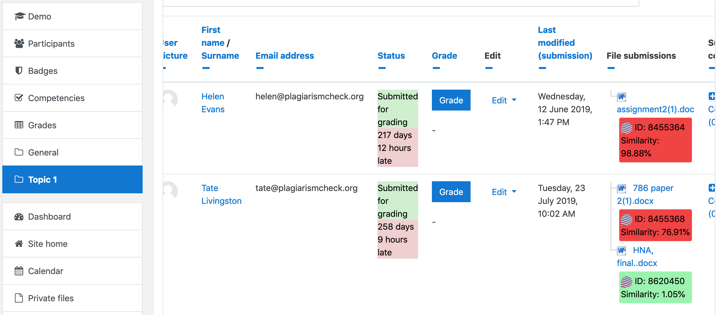 How To Use Plugin In Moodle Check Plagiarism Blog