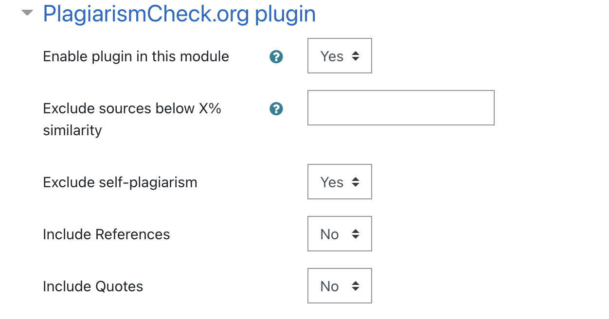 How To Use Plugin In Moodle Check Plagiarism Blog