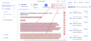 How to interpret information in a similarity report - Check Plagiarism ...
