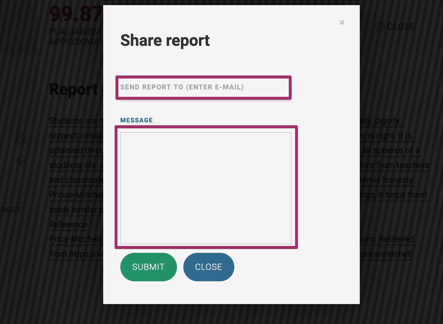 How to interpret information in a similarity report - Check Plagiarism ...