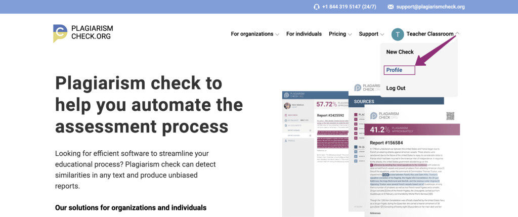 How to integrate Plagiarism Check with Google Classroom
