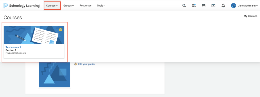 How to use Schoology integration for teachers