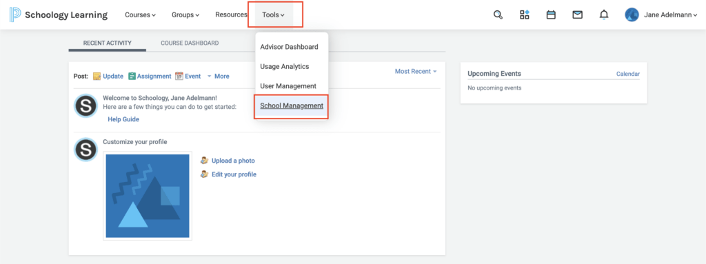 How to integrate Schoology