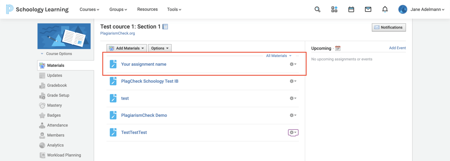 How to use Schoology integration for teachers