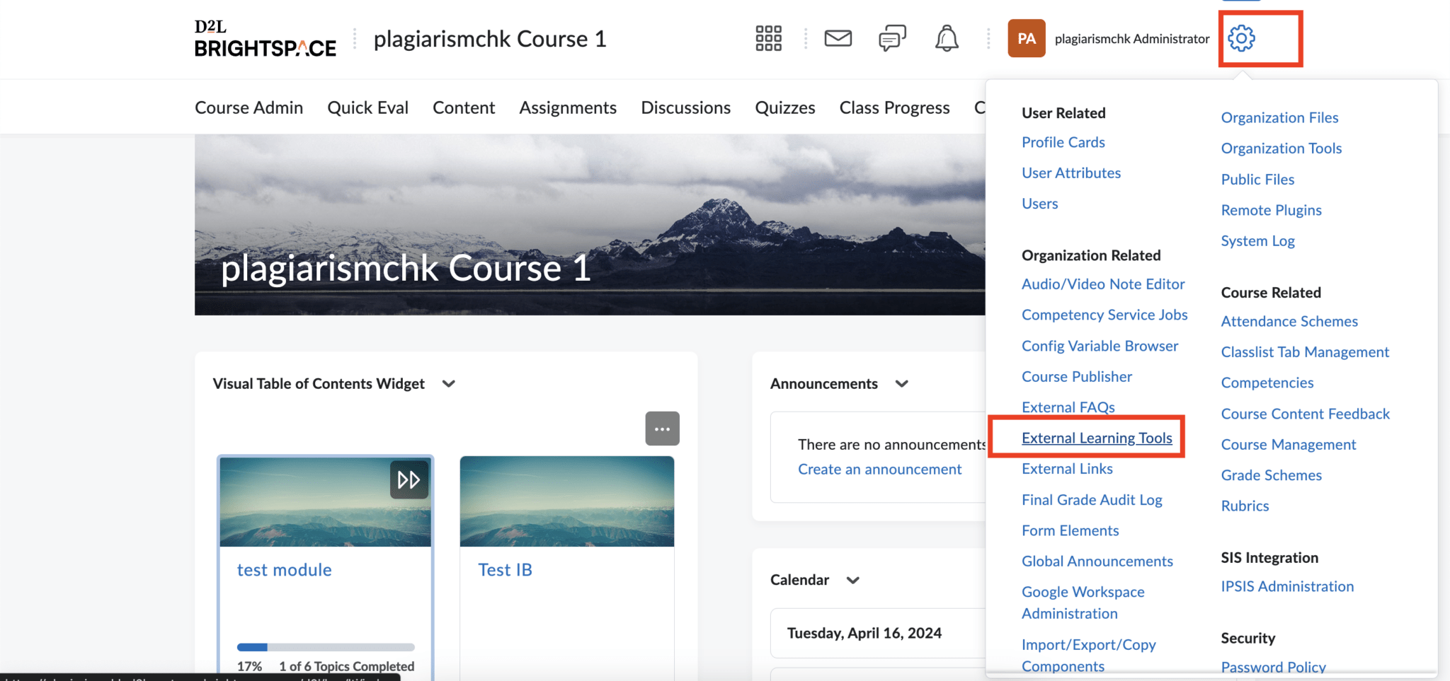 How to set up an integration